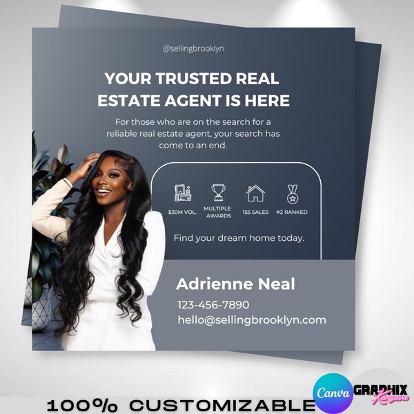 New Agent Flyer - Etsy