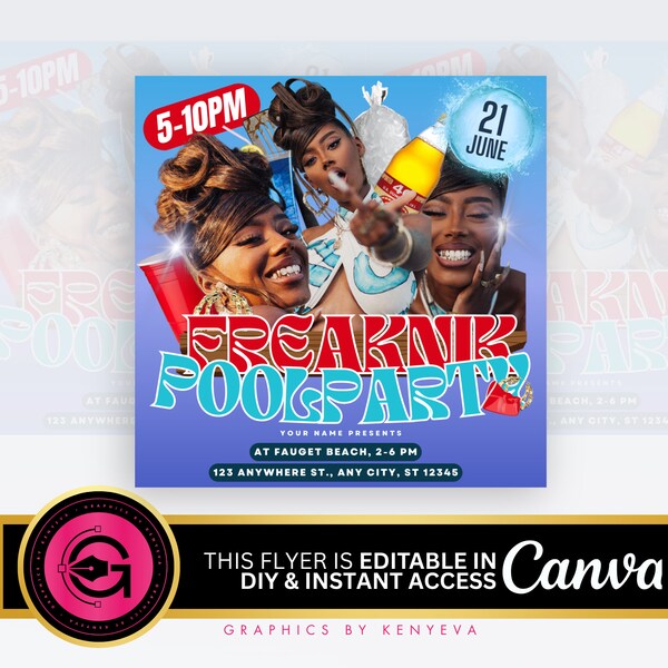 Freaknik design svg - Etsy Nederland