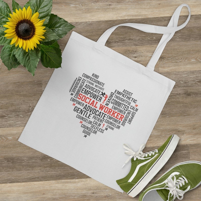 Social Worker Appreciation Tote - Etsy