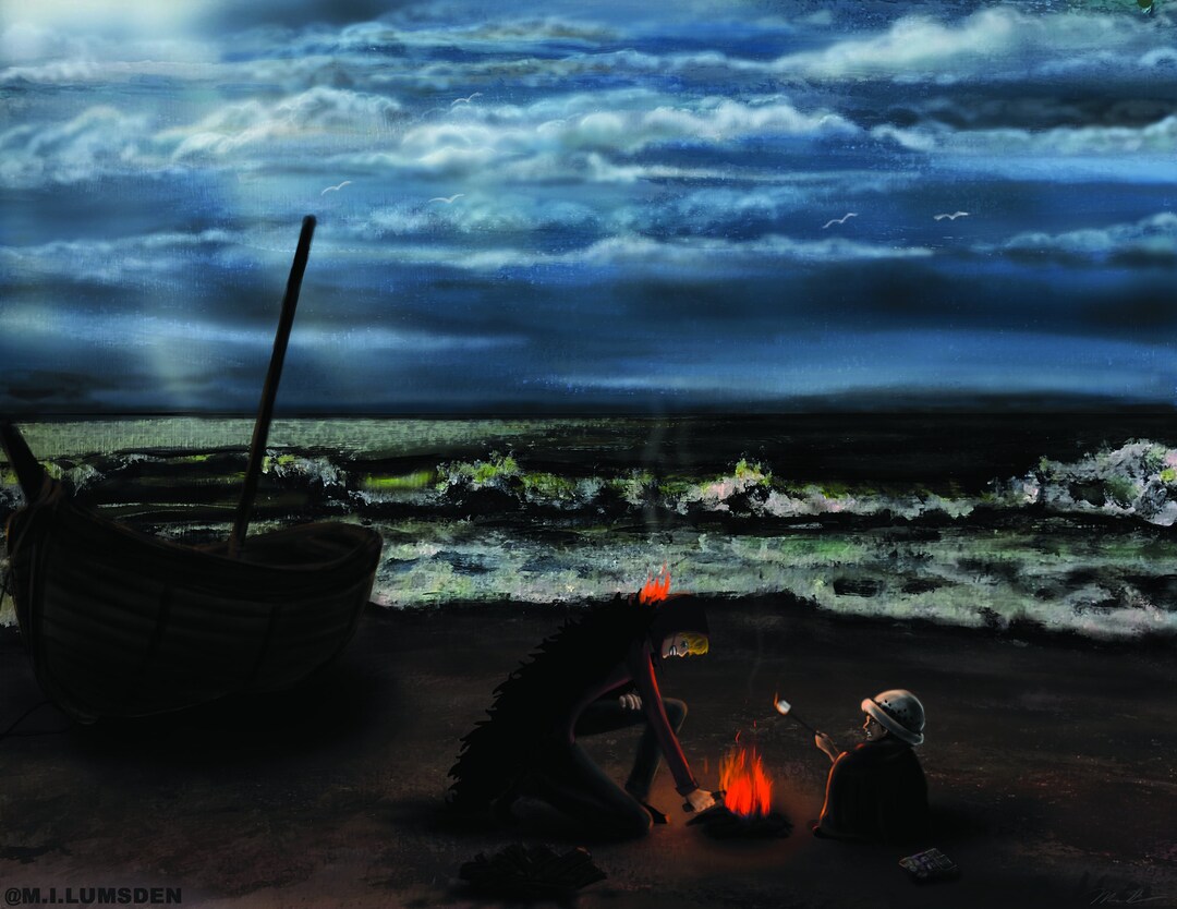 Acrylic and Digital Fan-art Print - Etsy