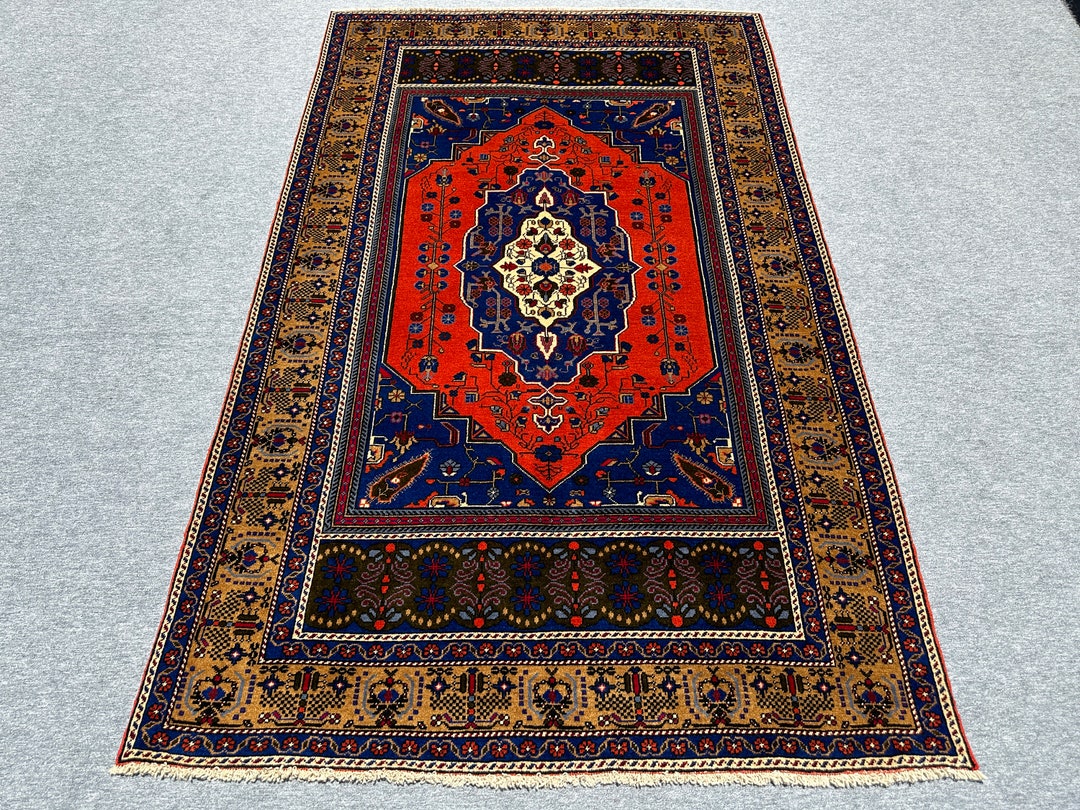 Ottoman Rugs, Authentic and Ethnic Living Room Carpet, Royal Rug ...