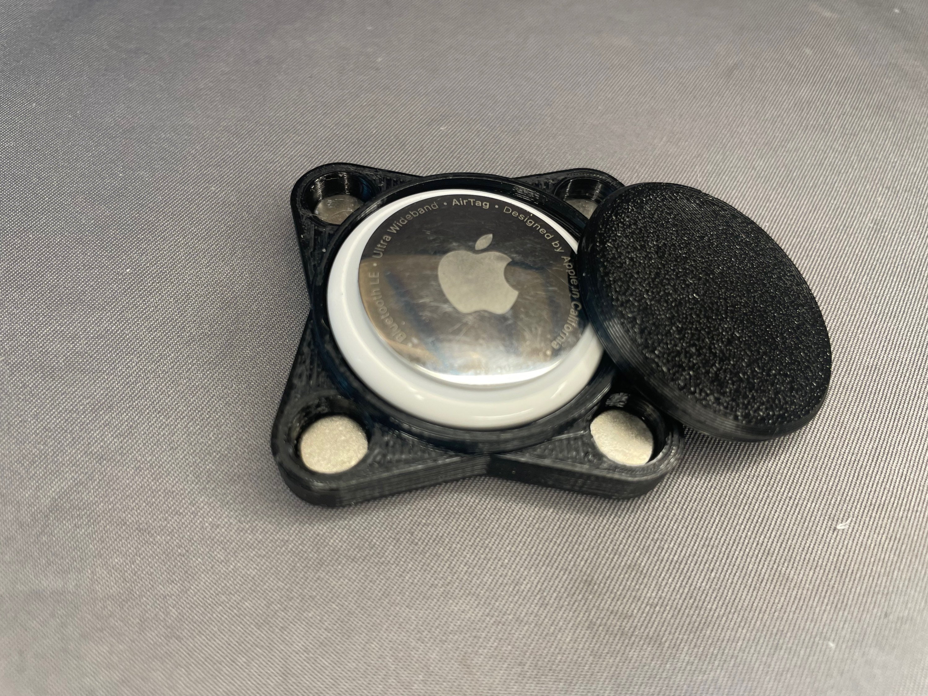 Apple AirTag Discrete Magnetic Case Made in USA Durable Snap Fit - Etsy