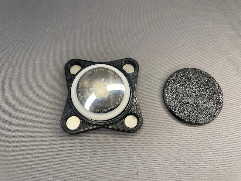 Apple AirTag Discrete Magnetic Case Made in USA Durable Snap Fit - Etsy