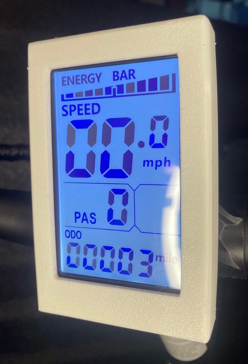 Lectric XP White M5 Display Protective Cover 2.0, 3.0, Premium, Trike ...