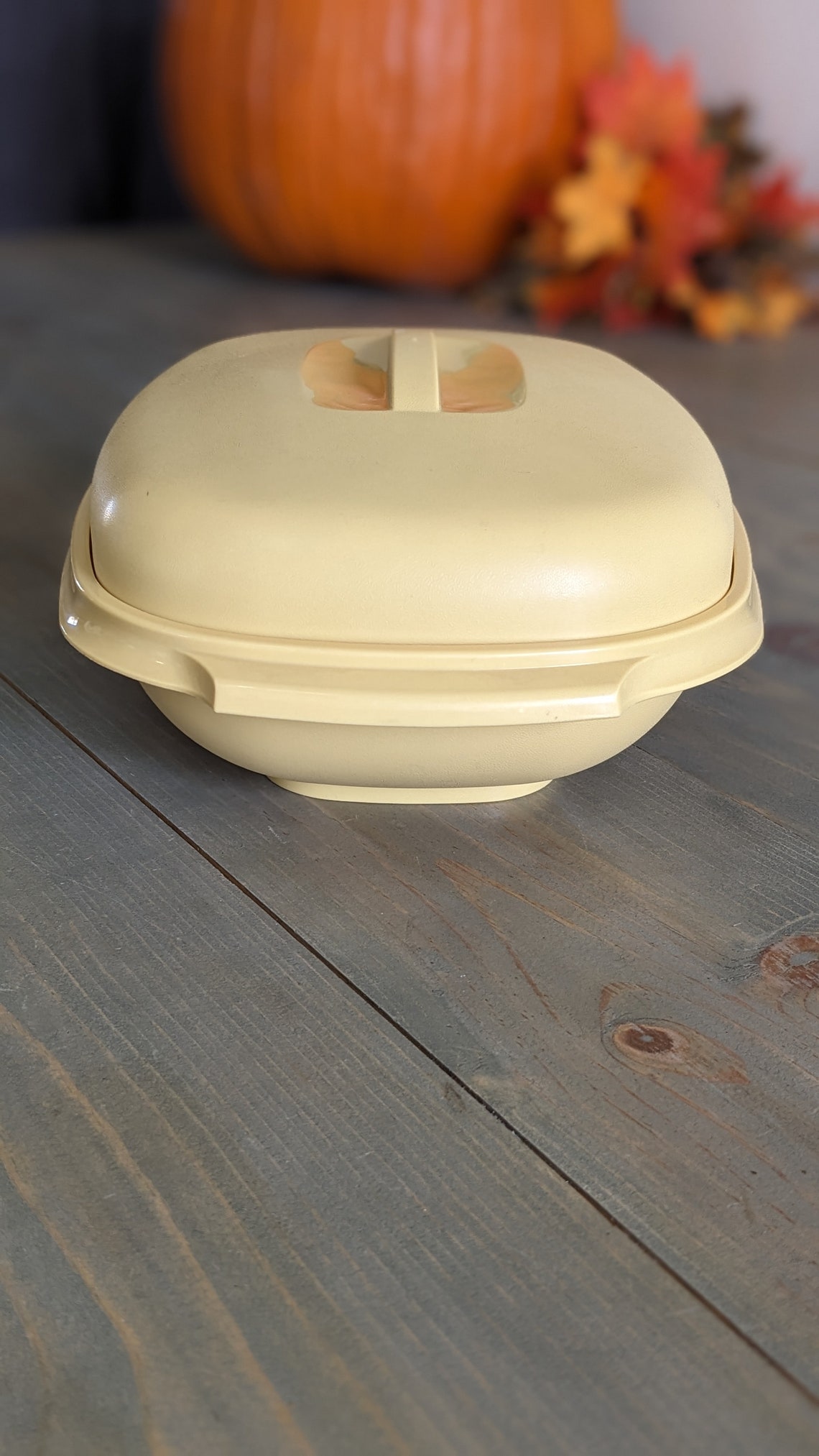 Vintage Tupperware Microwave Vegetable Steamer Harvest Gold - Etsy