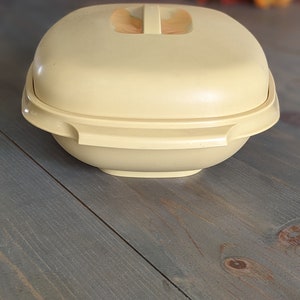 Vintage Tupperware Microwave Vegetable Steamer Harvest Gold - Etsy