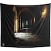 Dungeon Wall Scene Backdrop Tapestry| Game Room Backdrop | Fantasy ...
