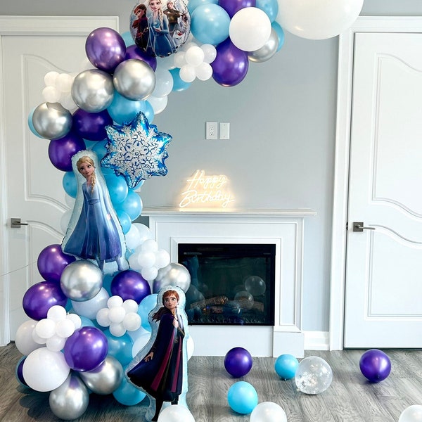 Frozen Balloon Garland - Etsy