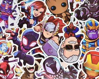 50 Super Smash Video Game Anime Cartoon Vinyl Stickers Pack Waterproof ...