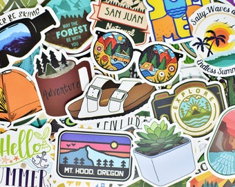 50 Cute Teen Girl Vinyl Stickers Pack Waterproof for Hydro Flask ...