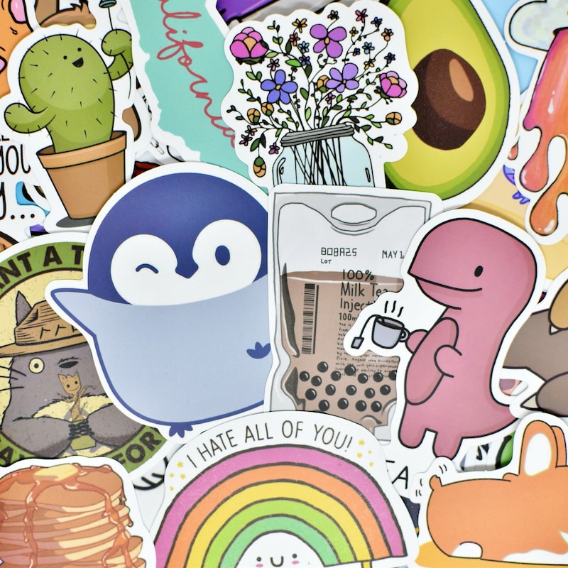 Teen Sticker Journal - Etsy