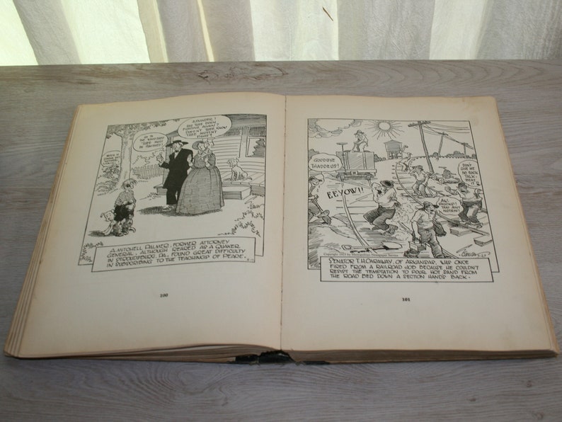 Rare Antique Political Cartoons Book Captains of Industry 1920s ...