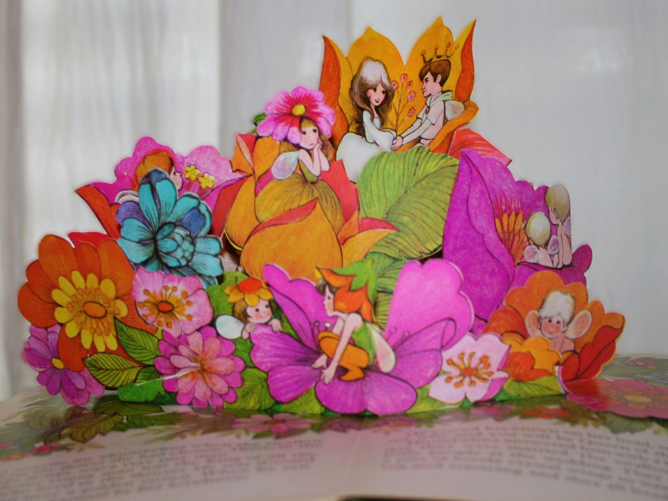 Hans Christian Andersen's Thumbelina Hallmark Pop-up Book C. 1970 ...