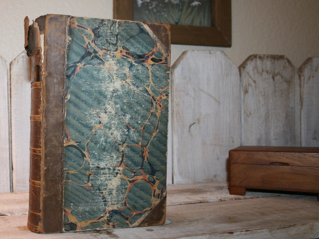 Rare Early Jane Porter Book, "thaddeus of Warsaw," Illustrated, C.1860 ...