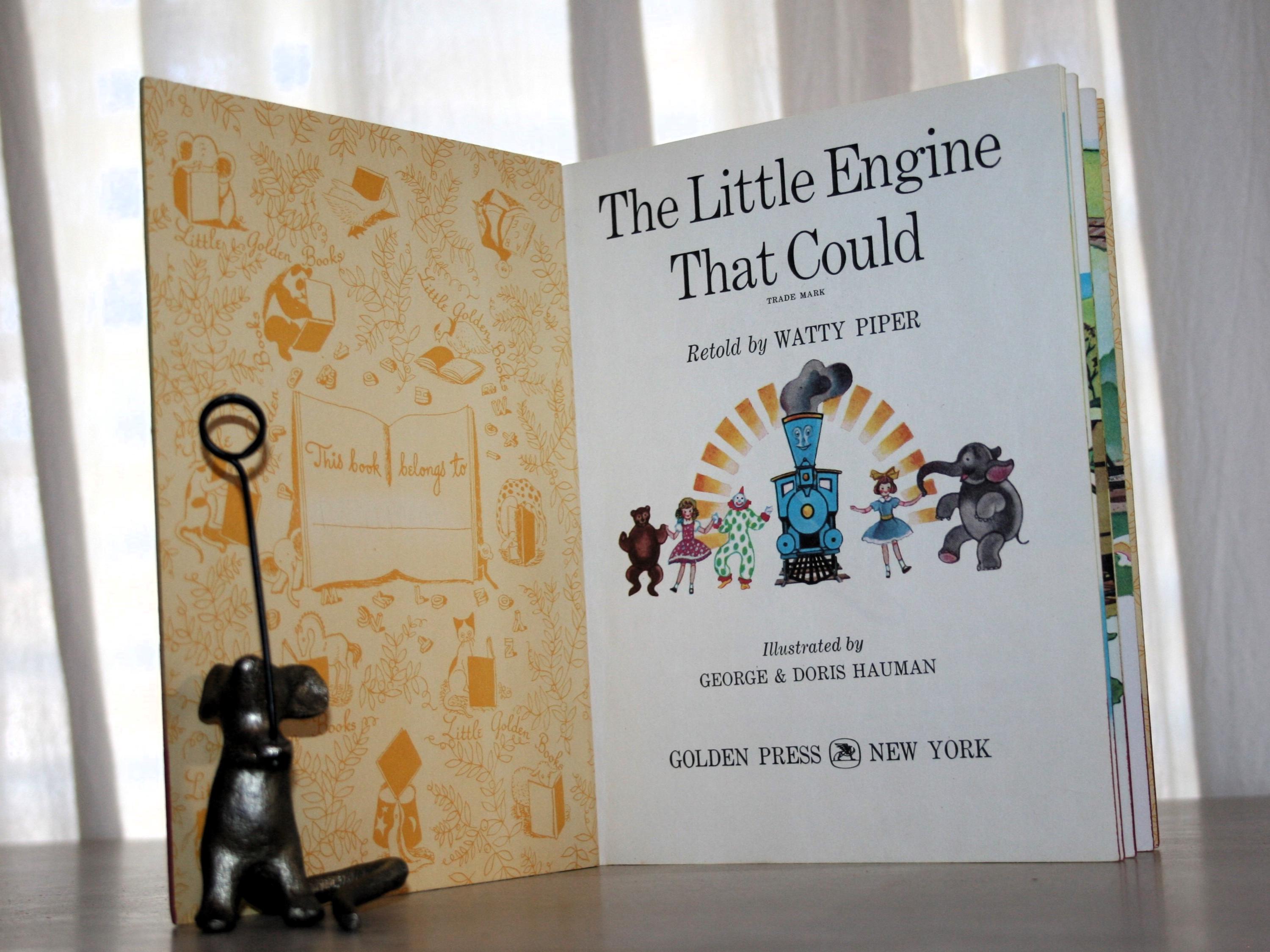 First Edition Little Golden Book - the Little Engine That Could - 'A ...