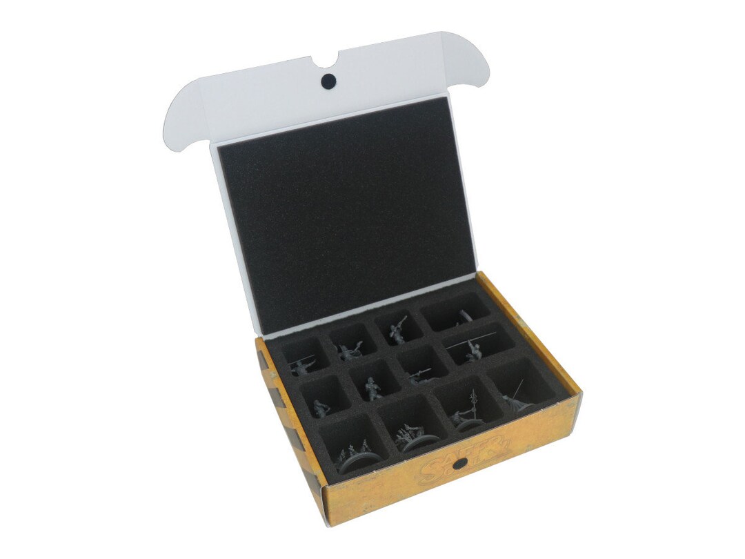S&S Half-size Small Box With Foam Tray for 12 SW Shatterpoint Minis V1 ...