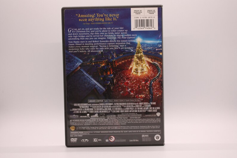 The Polar Express DVD Widescreen Edition Animation, Adventure, Comedy ...