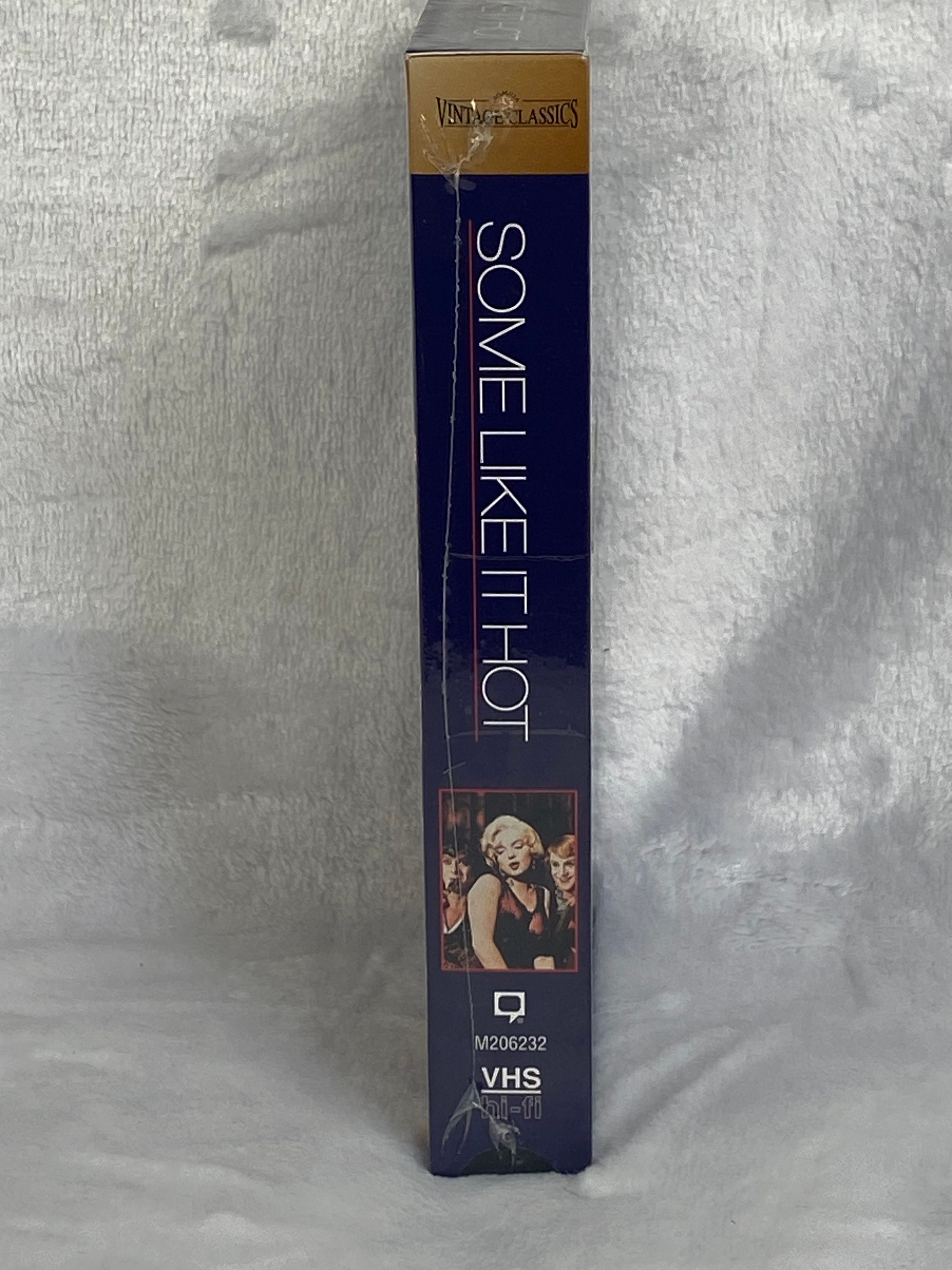 Some Like It Hot, VHS Videotape, MGM Vintage Classic, Black & White ...