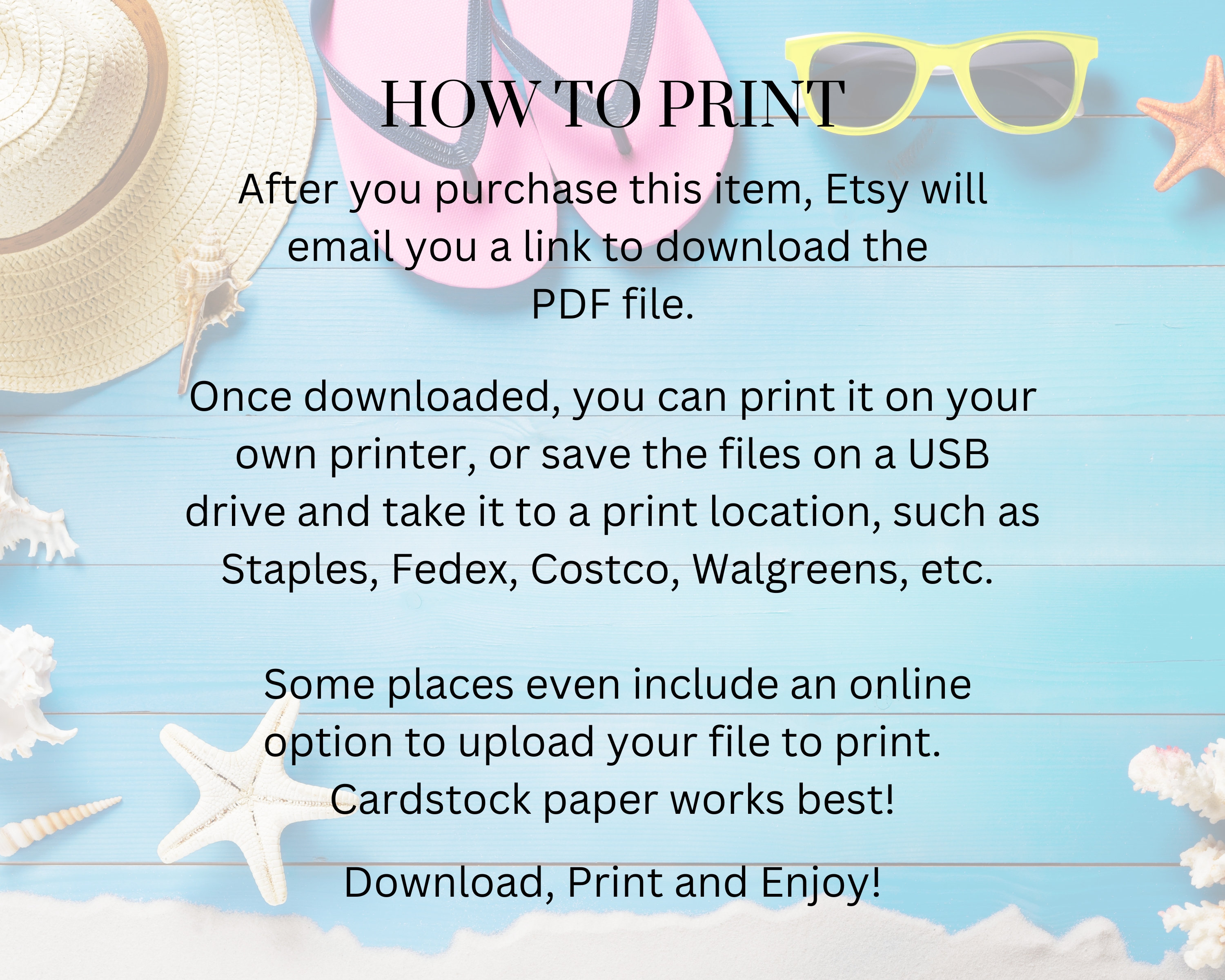 Summer Mad Libs Printable, Summer Party Games, Printable Download Game ...