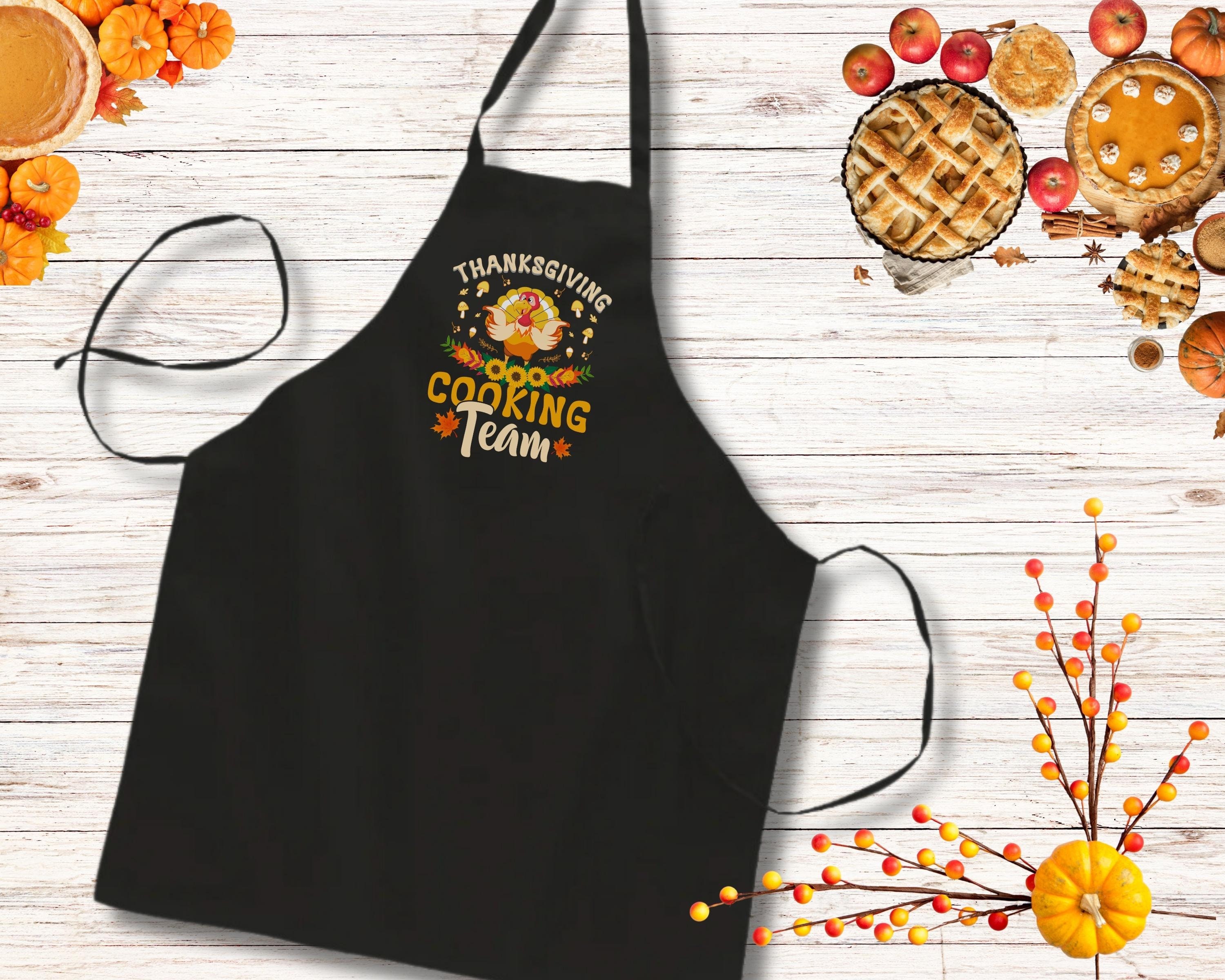 Thanksgiving Aprons for Women Men Family Cute Fall - Etsy