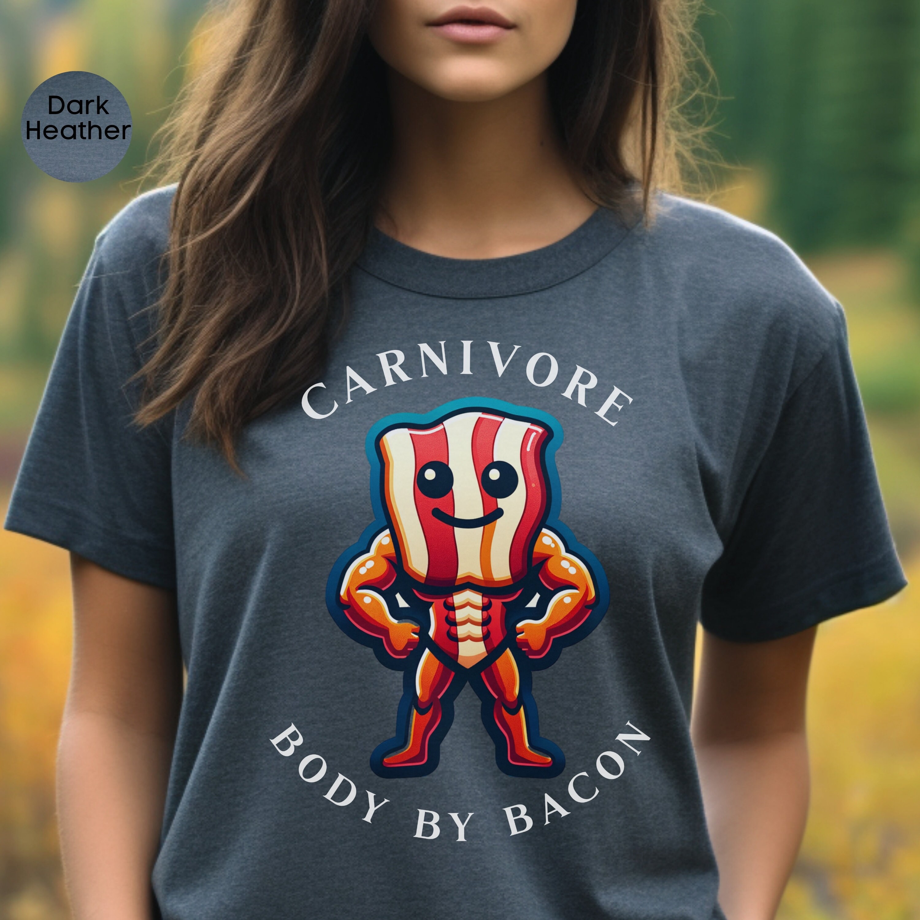 Body by Bacon Carnivore Shirt, Gildan 5000 Carnivore T-shirt, BBBE Shirt, Carnivore Diet Keto ...