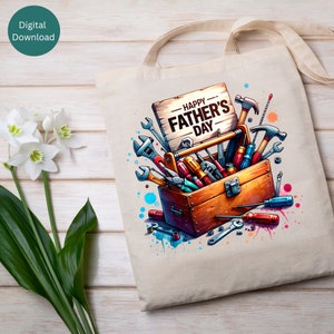 Watercolor Father's Day Toolbox Clipart, SINGLE IMAGE, Digital Download ...