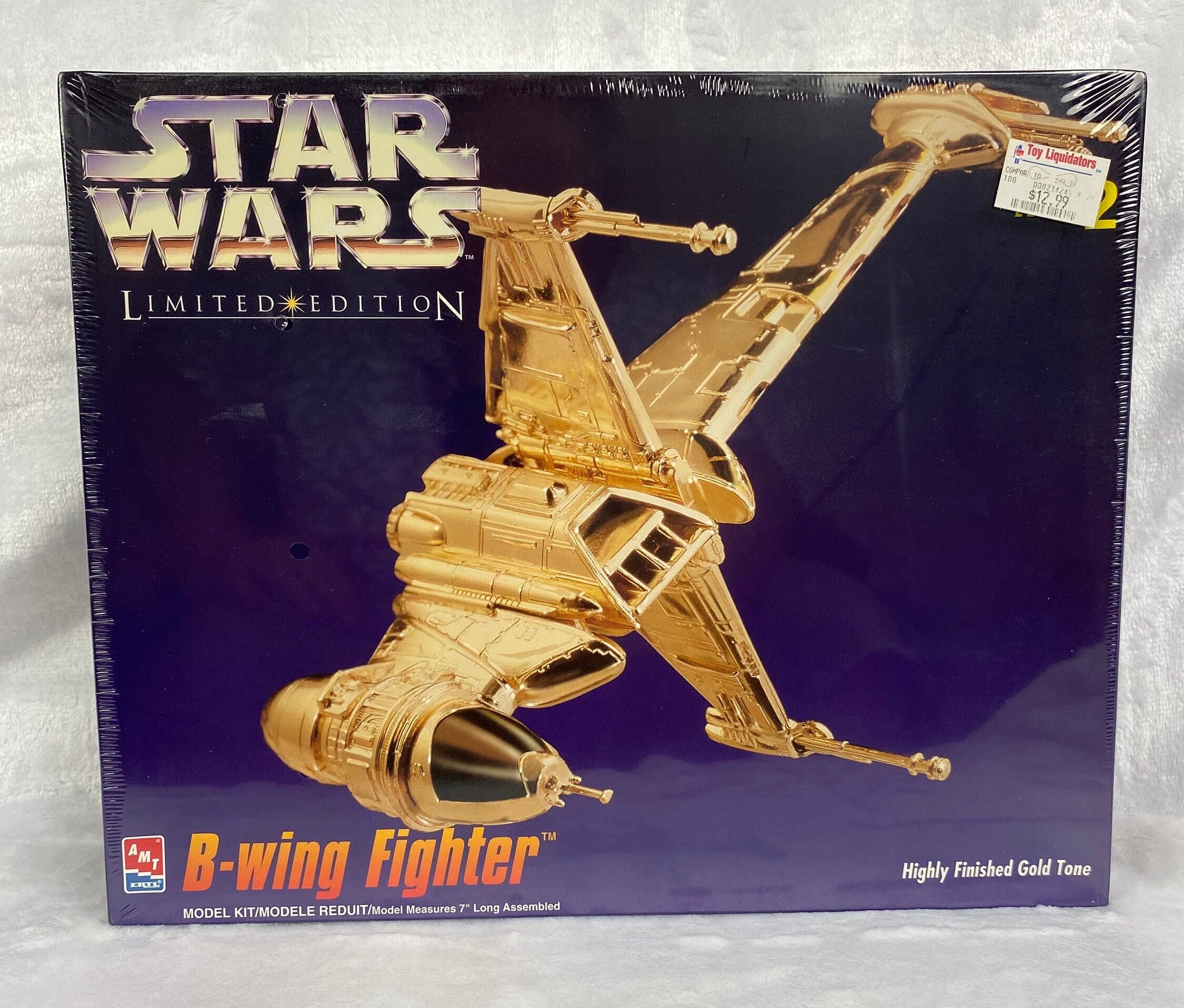 Star Wars B-wing Fighter Limited Edition Gold Tone Model Kit - Etsy