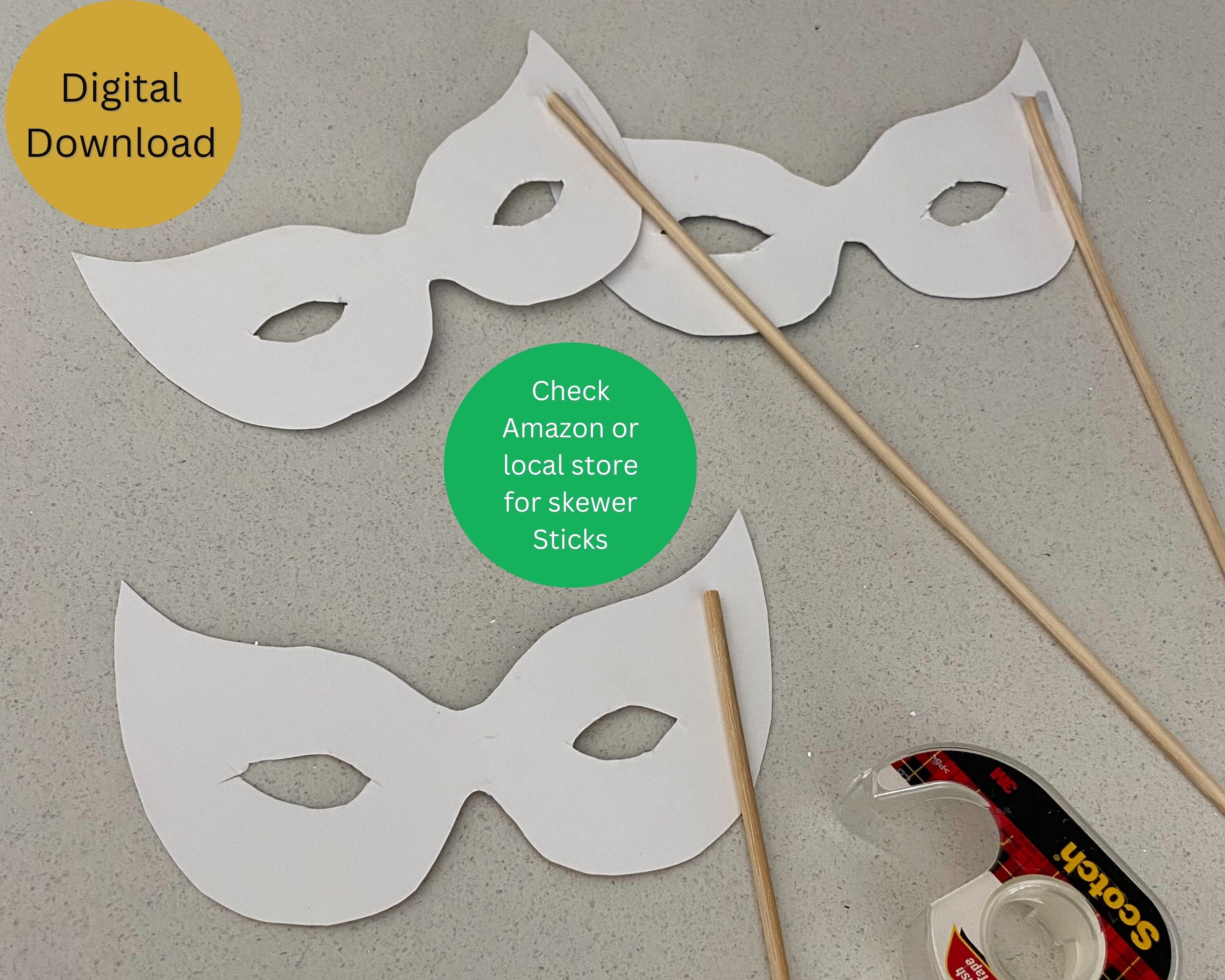 Solar Eclipse Photo Booth Props Printable Download, DIY Props, April 8 ...