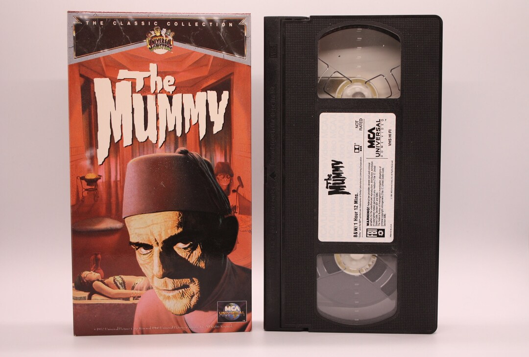 The Mummy VHS Videotape the Classic Collection Universal - Etsy