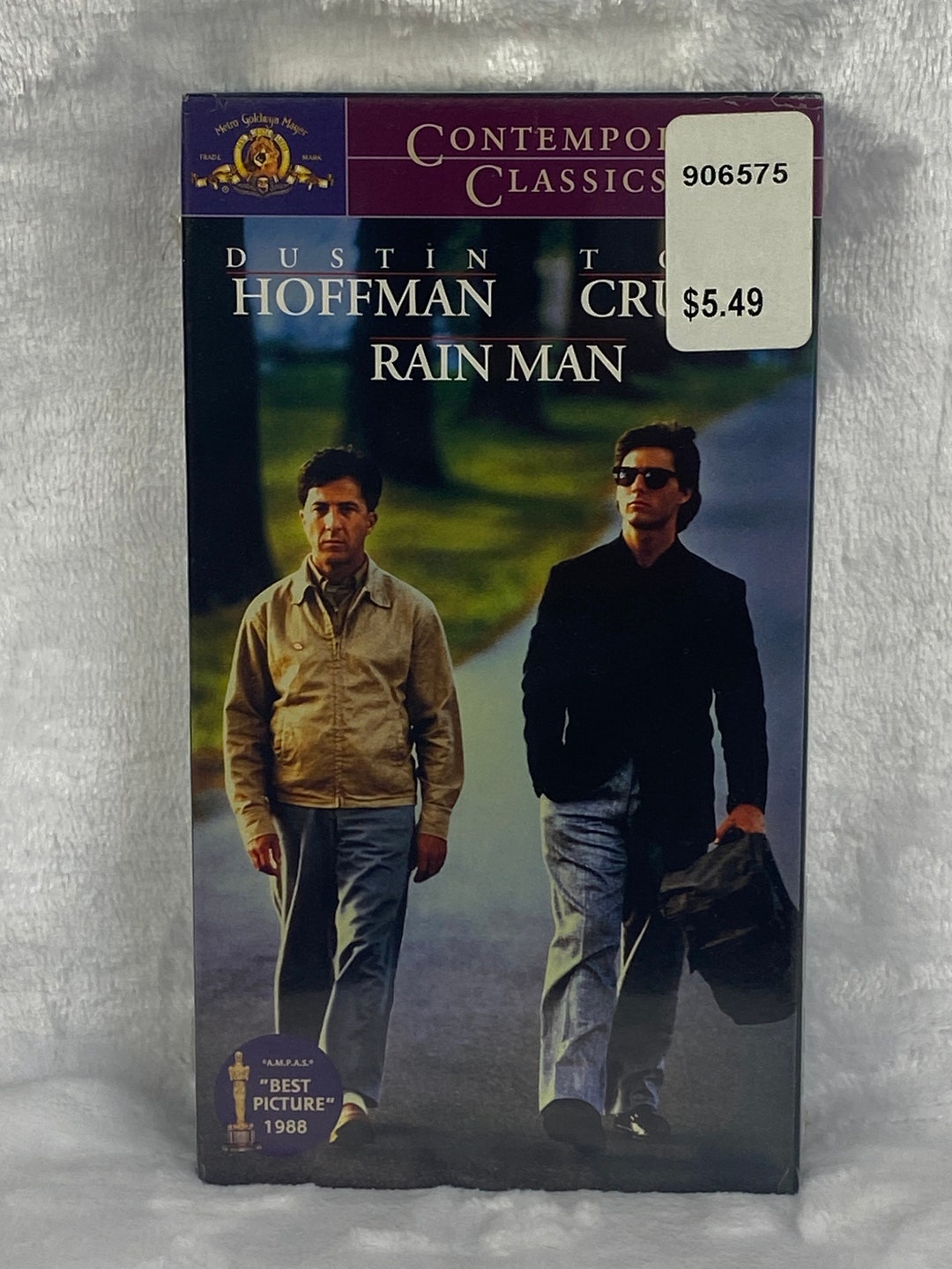 Rain Man - Vintage Factory Sealed VHS Tape - Dustin Hoffman, Tom Cruise ...