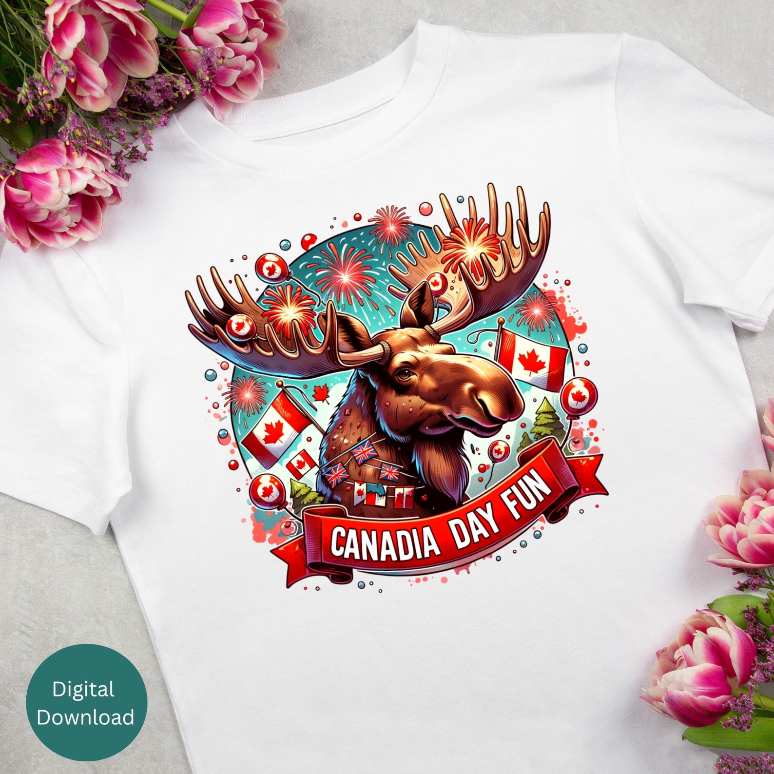 Canada Day Clipart, SINGLE IMAGE, Digital Download, Commercial Use ...