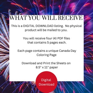 Canada Day Coloring Pages Printable Download (set of 20) | Patriotic ...
