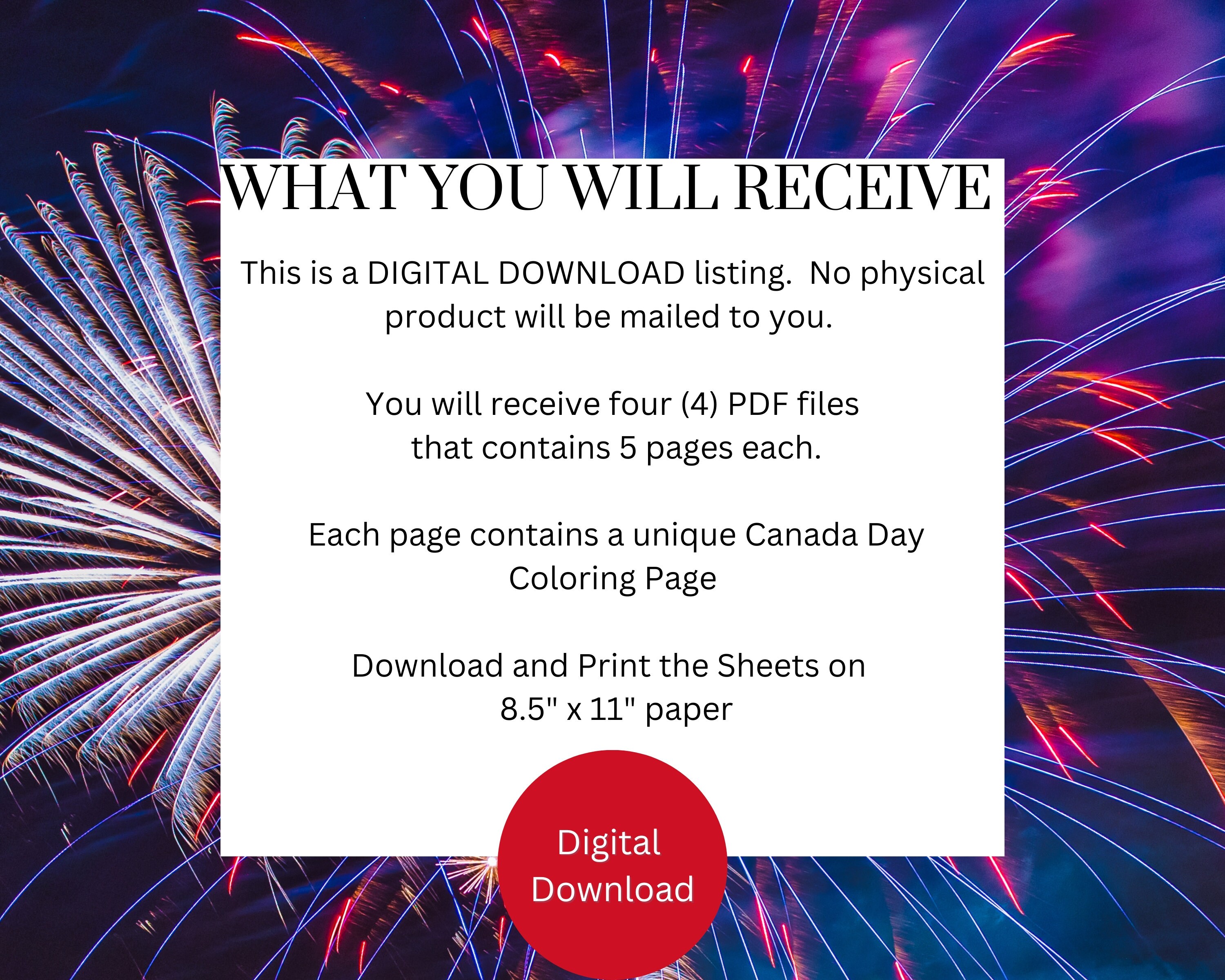 Canada Day Coloring Pages Printable Download set of 20 Patriotic Kids ...