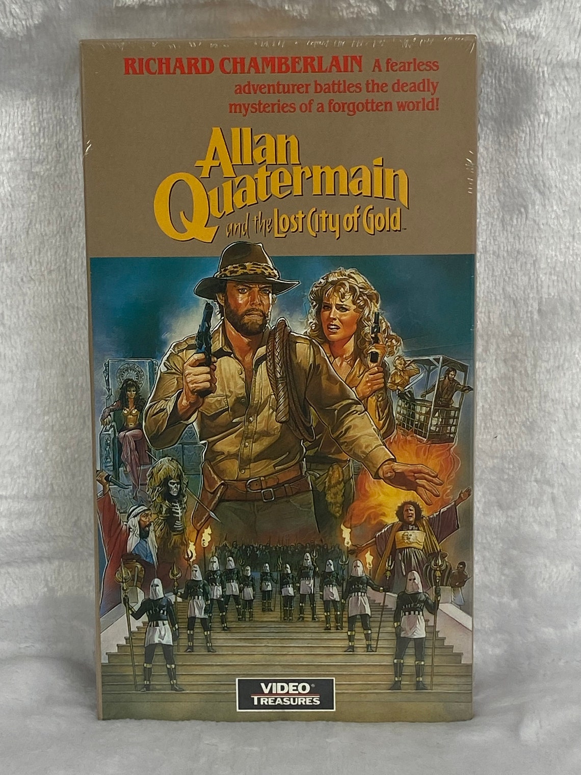 Allan Quatermain and the Lost City of Gold Vintage Factory Sealed VHS ...