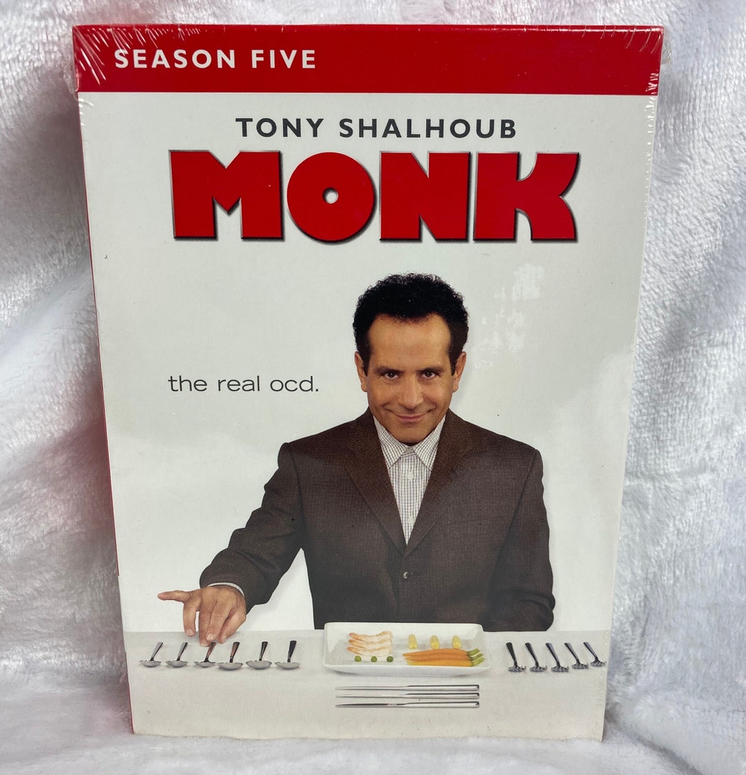 Monk Season 5 DVD - Factory Sealed - Classic TV Show - Tony Shalhoub ...
