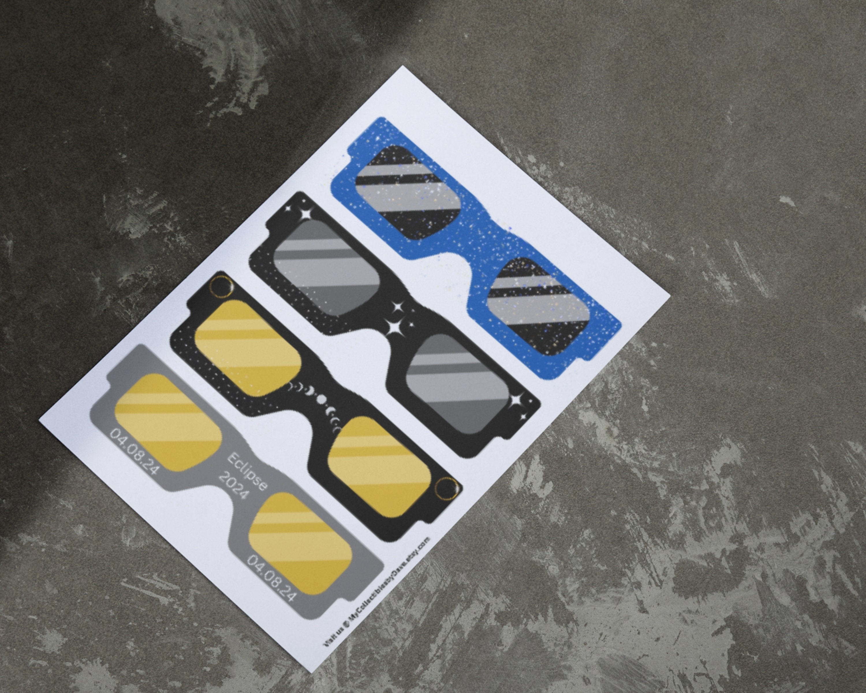 Solar Eclipse Photo Booth Props Printable Download, DIY Props, April 8 ...