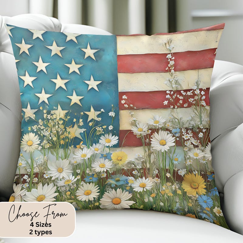 Americana Pillows - Etsy