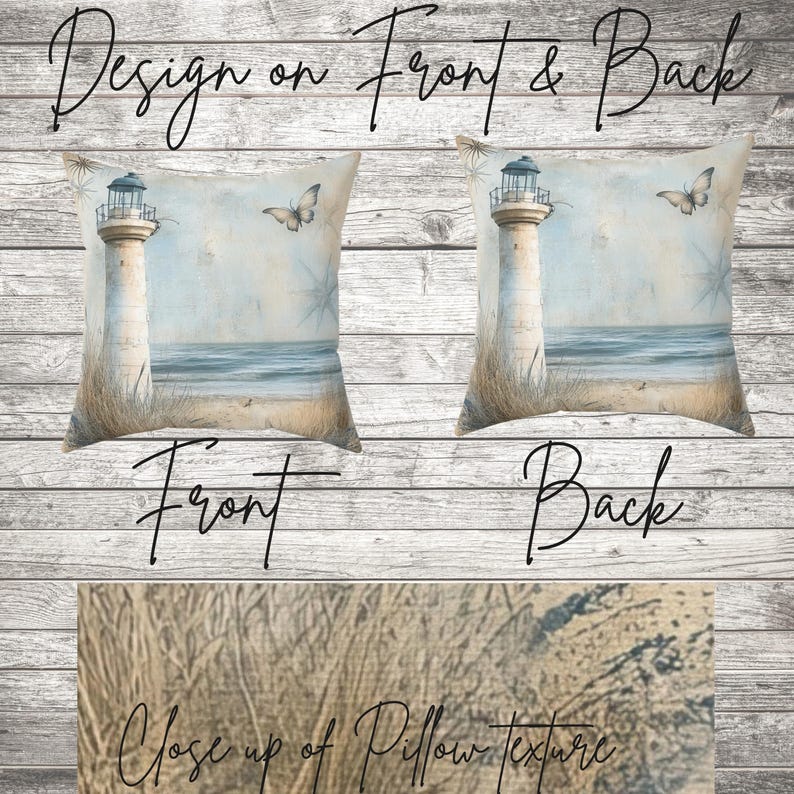Nautical Throw Pillows, Beach House Decor, Indoor Beach House Pillow ...