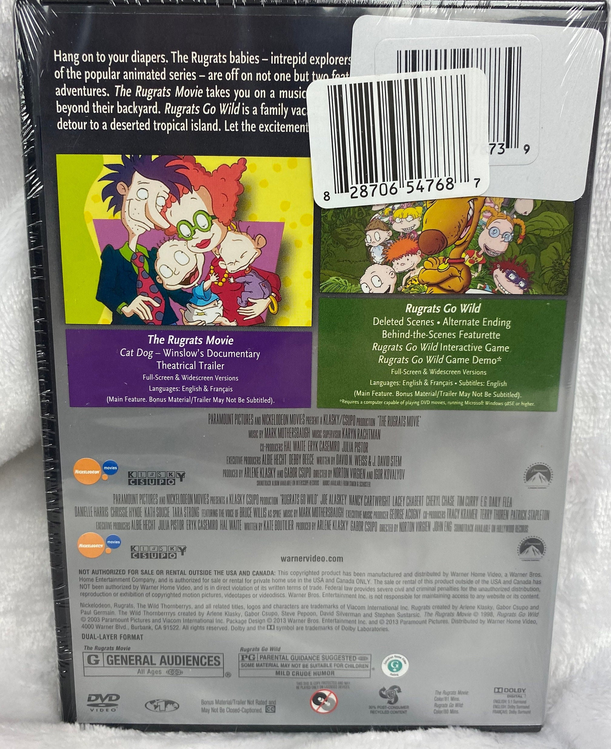 Rugrats Dvd Cover
