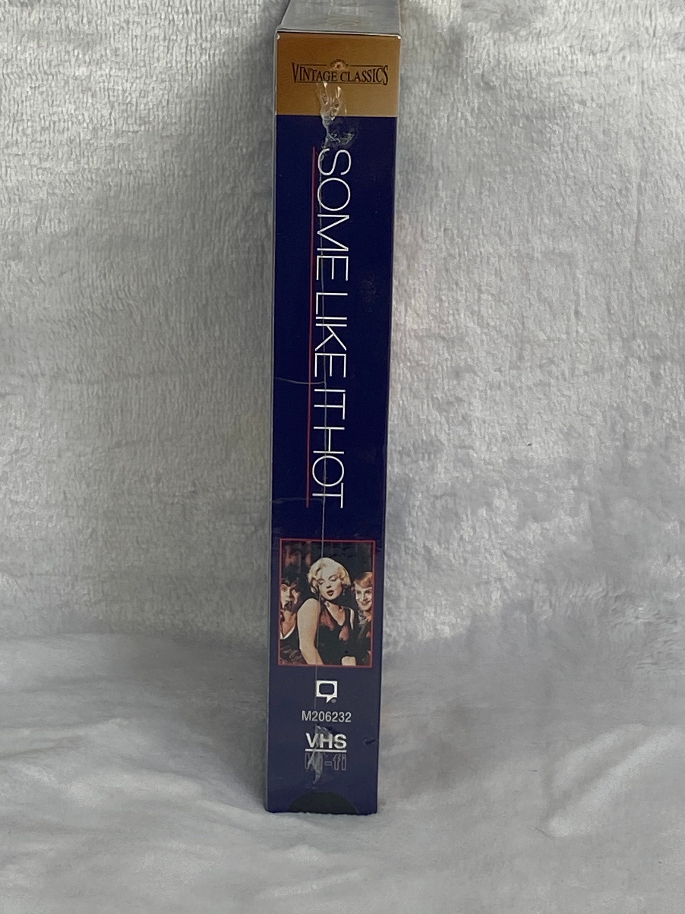 Some Like It Hot, VHS Videotape, MGM Vintage Classic, Black & White ...