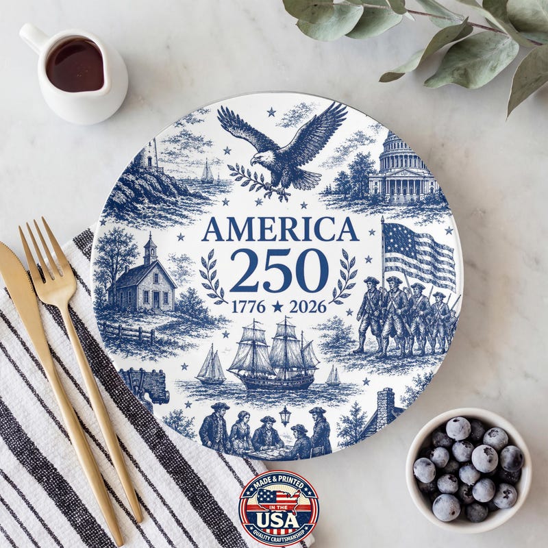 Boston China Plates - Etsy