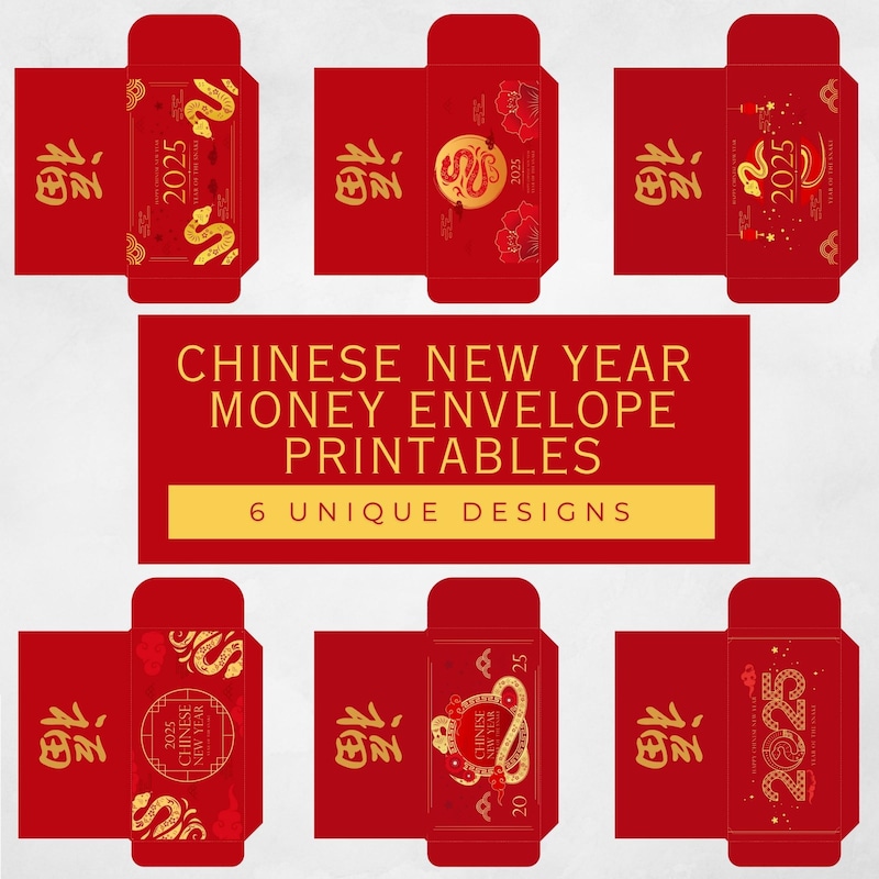 Printable Lunar Envelope - Etsy