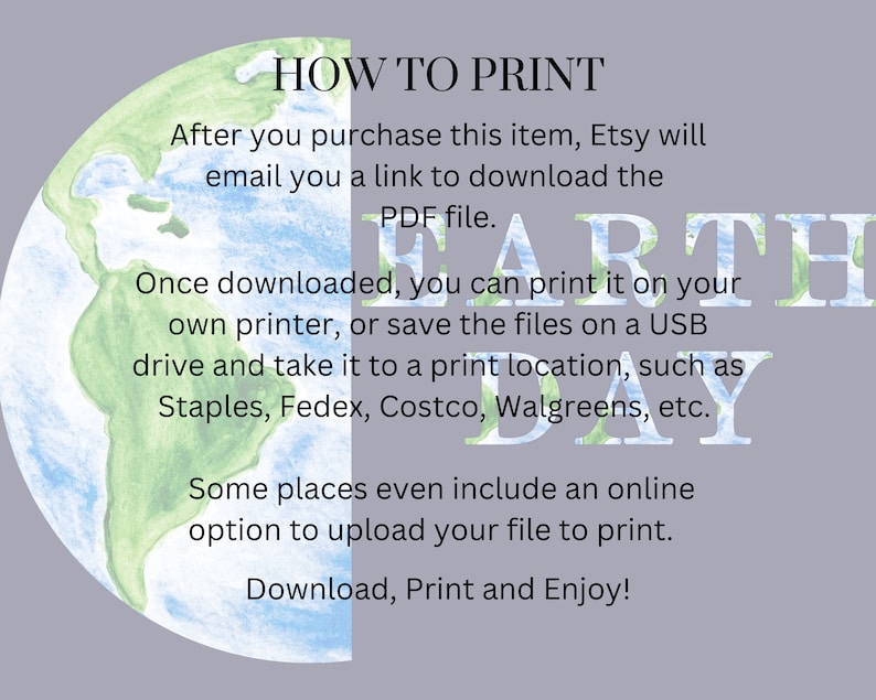 Earth Day Mad Libs Printable, Earth Day Party Games, Printable Download ...