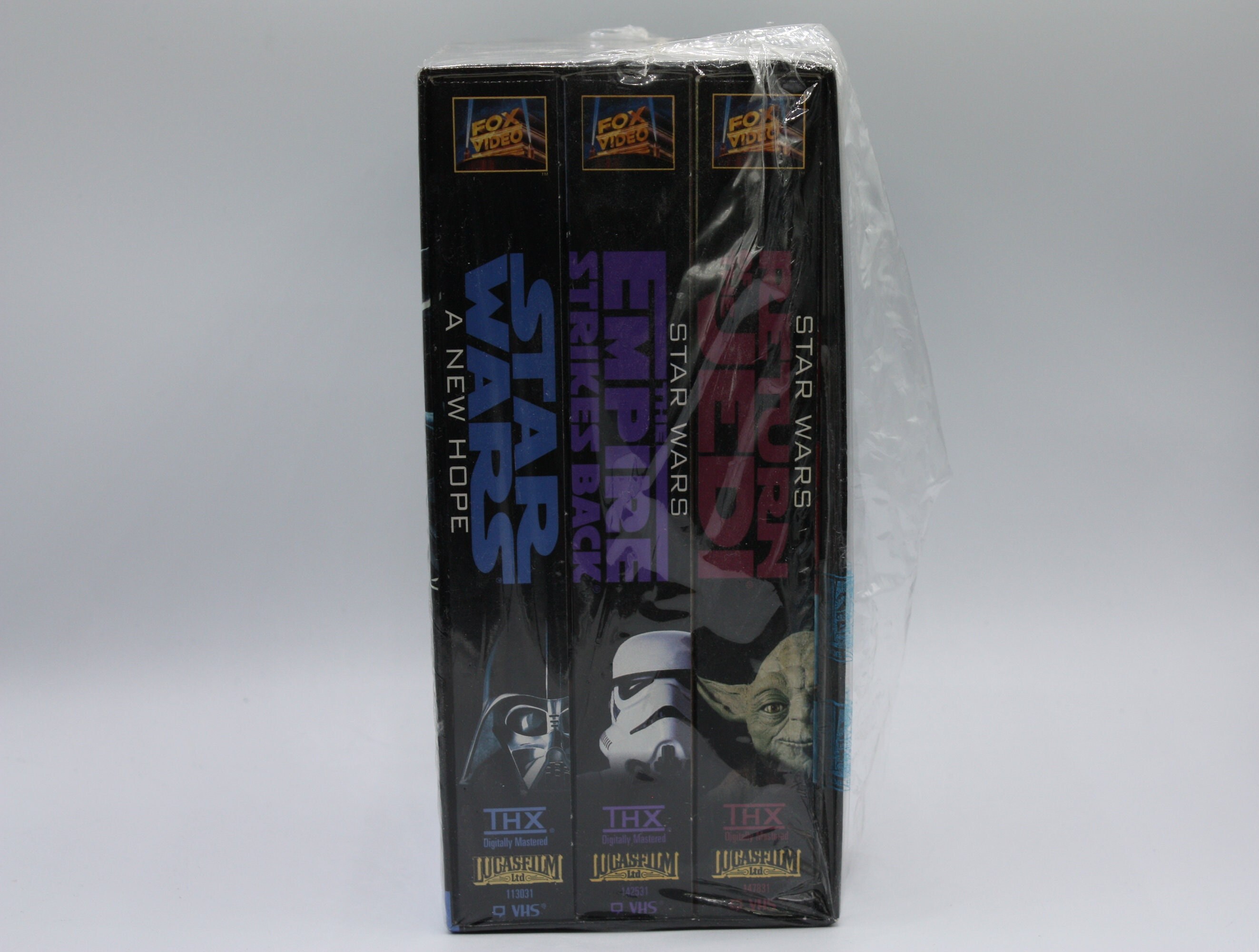 Star Wars Trilogy, VHS Videotape, 1995 Original Version, A New Hope ...