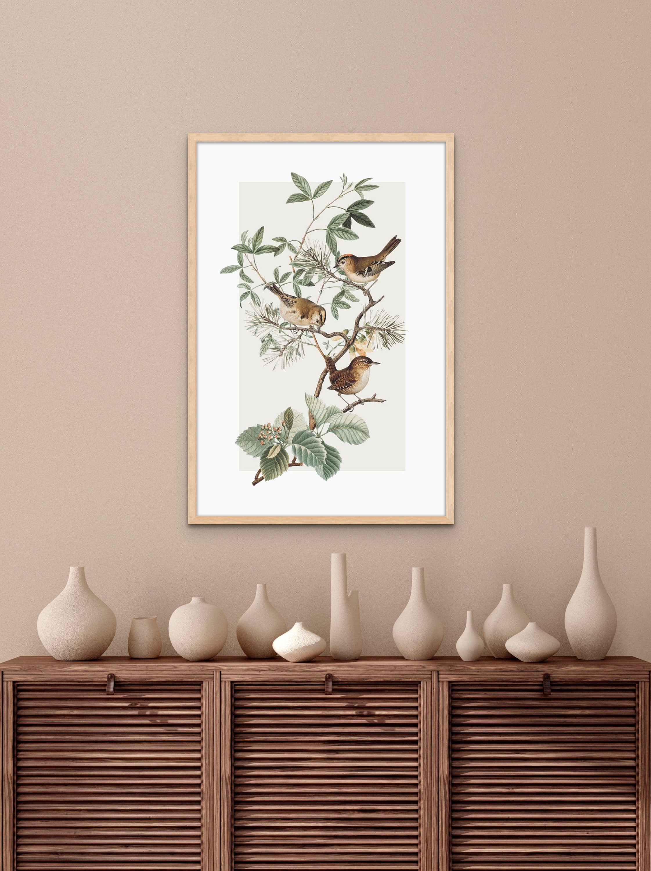 Bird Art Print, Bird Art, Bird Poster, Forestcore Art Print, Bird ...