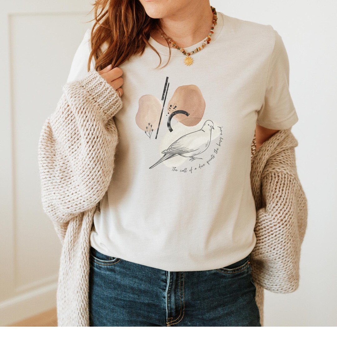 The Call Mourning Dove Tee | Bird T-shirt | Nature Lover Tee | Gift for ...