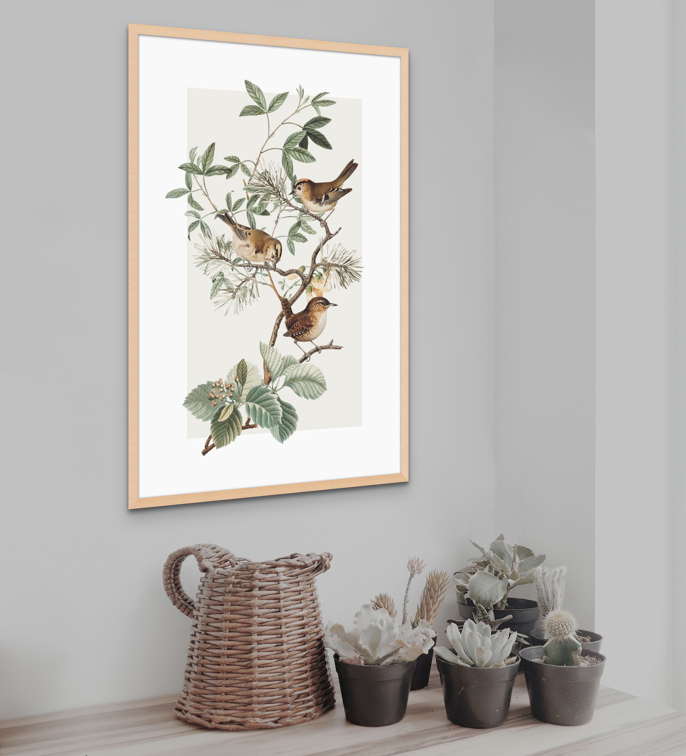 Bird Art Print, Bird Art, Bird Poster, Forestcore Art Print, Bird ...