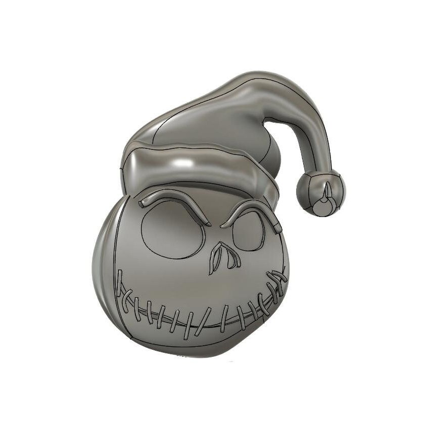 Jack Skellington Santa STL V7 CNC - Etsy