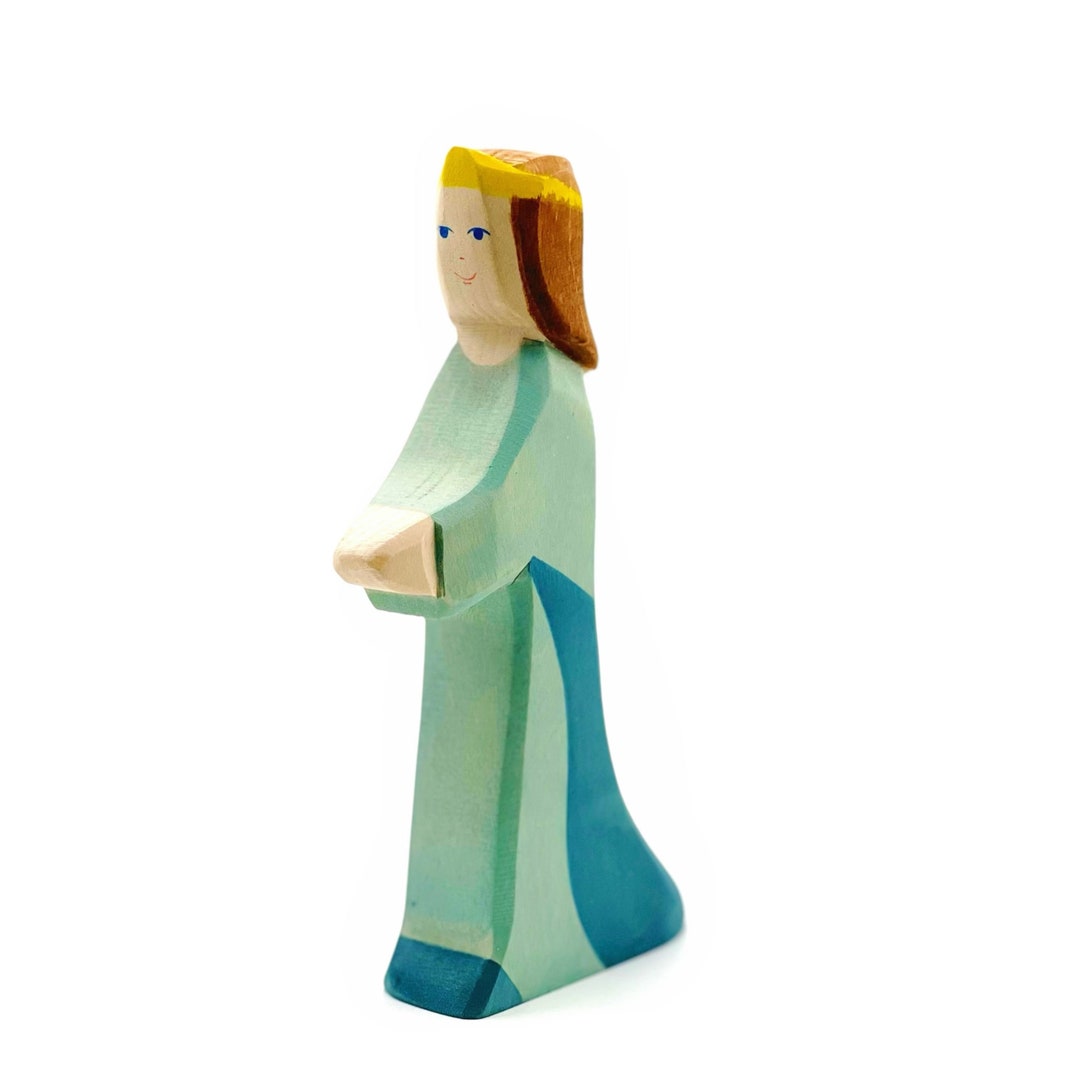 Handcrafted Open Ended Wooden Toy Figure Fairy Tale - Princess - Etsy