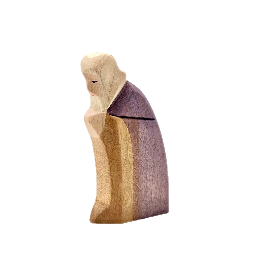 Handcrafted Open Ended Wooden Toy Figure Family - Joseph - Etsy